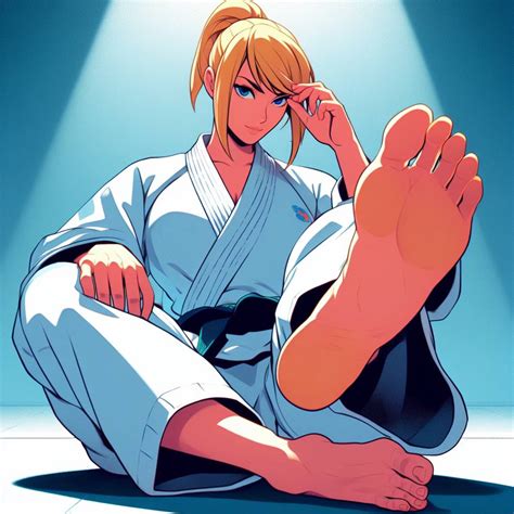 Samus Aran Feet Karateka By Kicksoles On Deviantart