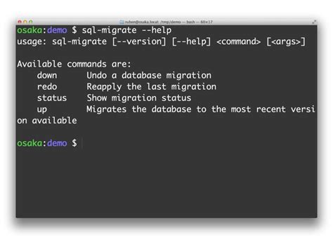 sql migrate · ruben vermeersch rubenv