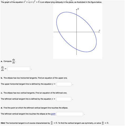 Answered The Graph Of The Equation X Xy Y 8 Bartleby