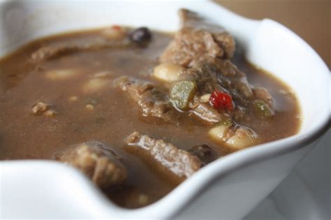 Spicy Beef And Bean Stew The Gourmand Mom