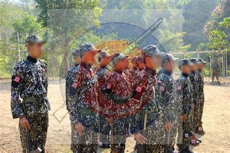 The Chin Post Cdf Kkg Battalion 2 Nih Training Tlamtling