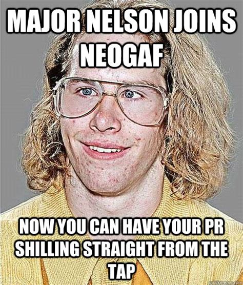 Major Nelson Joins Neogaf Now You Can Have Your Pr Shilling Straight