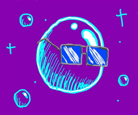 Bubble With Glasses Drawception