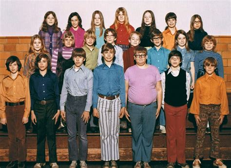 Sixth Grade Class At Mt Rose Elementary School In York Pennsylvania 1971 Thewaywewere