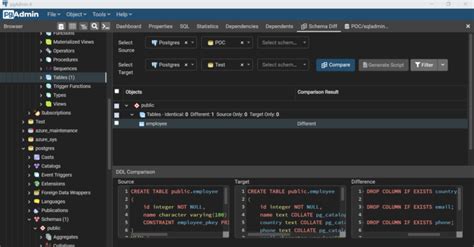 Managing Schema In Azure Database For Postgresql Using Pgadmin
