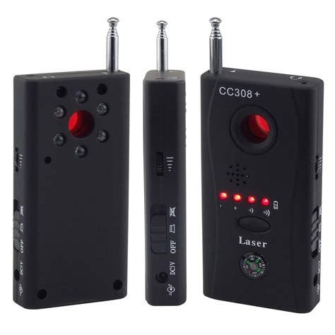 Cc308 Anti Spy Rf Signal Bug Detector Hidden Camera Laser Lens Gsm Finder 606314776312 Ebay