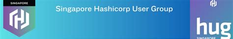 Singapore Hashicorp User Group Hug Linkedin