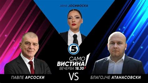 Maksim Dimitrievski On Linkedin Следете го вечерва во Само вистина на Канал 5 Телевизија