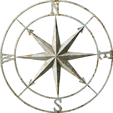 Giant Metal Wall Compass For The Travelers Foter
