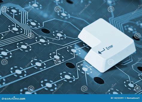 Concept Of Computer Keyboard Stock Image Image Of Futuristic Logical