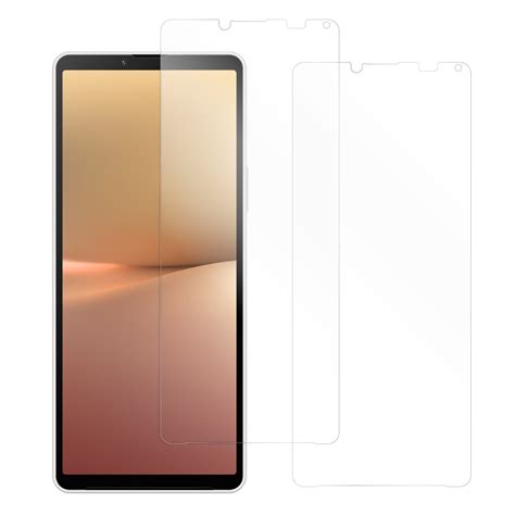 Looco Official Shop 2枚入り Loof Xperia 10 Vi 用 保護フィルム 簡単貼り付け 画面保護 ソフト