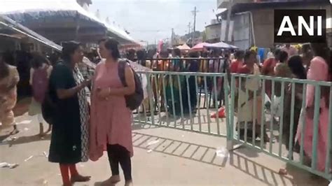 Breaking News Electric Shock Triggers Stampede At Hasanamba Temple In
