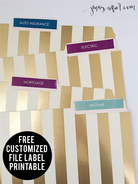 Free Printable File Folder Labels Canre Klonec Label Maker Ideas Free Printable File