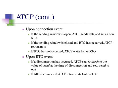 ppt improving tcp performance over mobile networks powerpoint presentation id 4274325