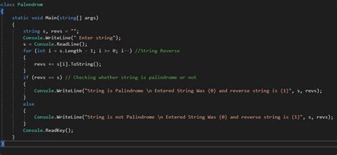 How To Check Given String Is Palindrome Or Not In C One91