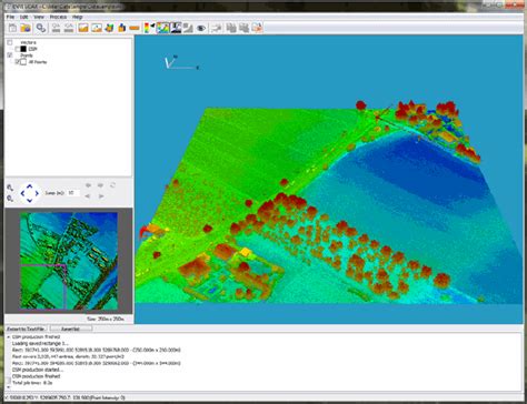 create and process a lidar project tutorial