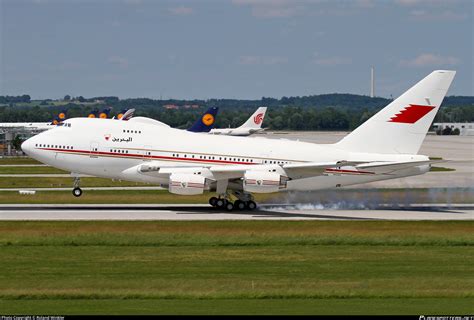 A9c Hak Bahrain Royal Flight Boeing 747sp Z5 Photo By Roland Winkler
