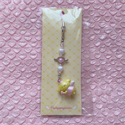 【即日発送♡送料込】サンリオ ポムポムプリ夢見るエンジェルシリーズ ストラップ メルカリ