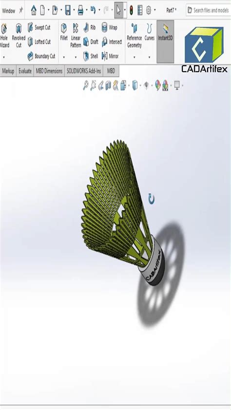 Cad Exercise Fan Solidworks Cad Solidworks3d Autodesk