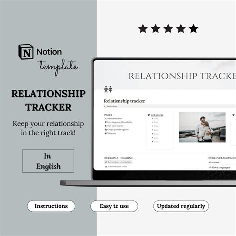 notion template relationship tracker couple goals partner goals