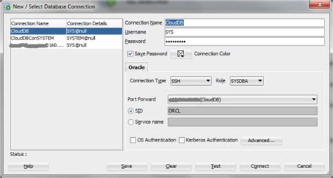 Connecting Oracle Database Cloud Service From Oracle Sql Developer