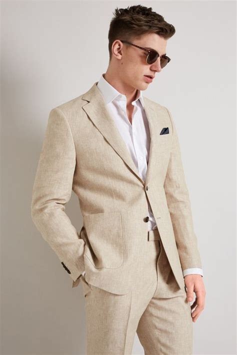 Men Suits Ivory Linen Suits Summer Suits Beach Suits Linen Etsy India
