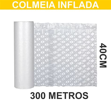 Bobina Colmeia Filme Rolo Pl Stico Ar Embalagem Bolha M Gs Suprimentos