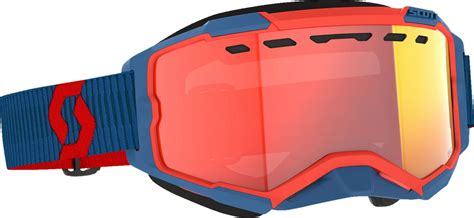 Scott Fury Snow Cross Light Sensitive Goggles One Size Fits Most Blue