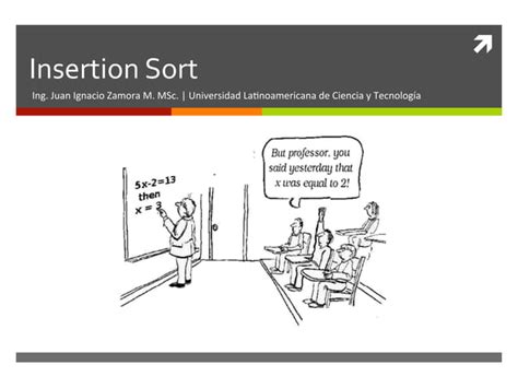 C1 Insertion Sort Ppt
