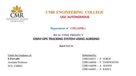 C 13 Ppt Smart Gps Tracking System[1] Pptx