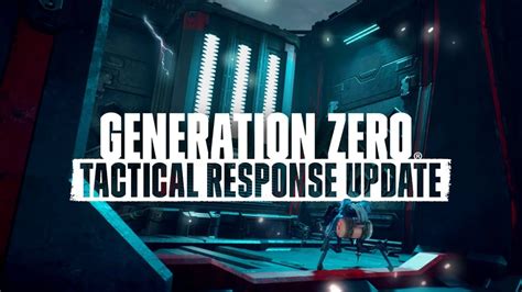 Generation Zero Tactical Response Update Neue Gameplay Möglichkeiten