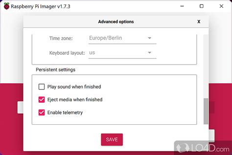 Raspberry Pi Imager Screenshots