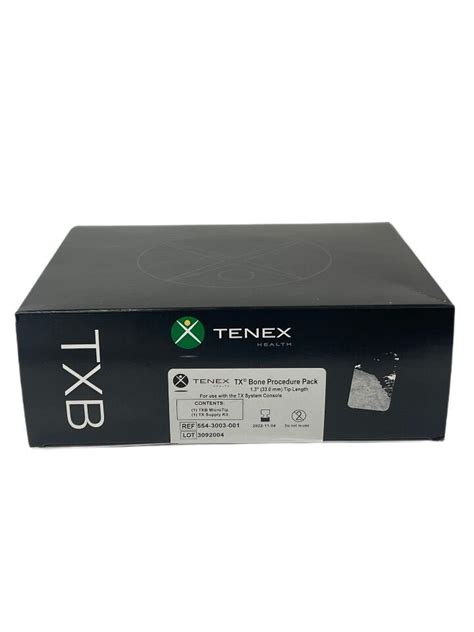 New Tenex Ref 554 3003 001 Tx Bone Procedure Pack 33mm Tip Length Exp