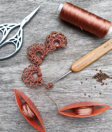 Клуб Фриволите Needle Tatting Tatting Crochet