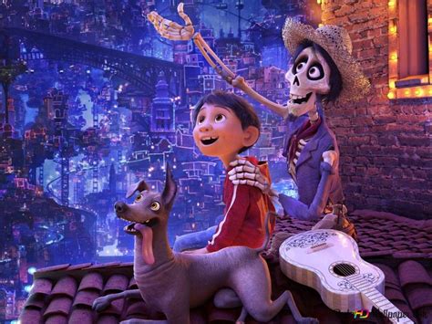 Coco Animated Movie Characters Hd Wallpaper Download