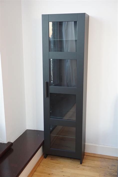 Ikea Brimnes Glass Door Cabinet Furniture And Home Living Furniture