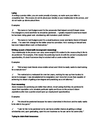 How To Write A Pardon Letter 14 Steps With Pictures WikiHow