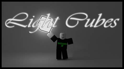 Roblox Script Showcase Episode Light Cubes YouTube
