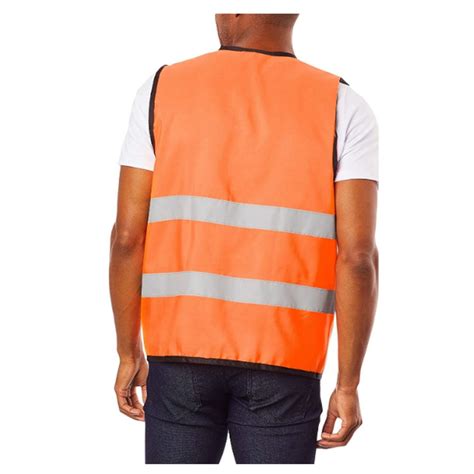 Colete Jaleco Laranja Refletivo G Fixtil Joli
