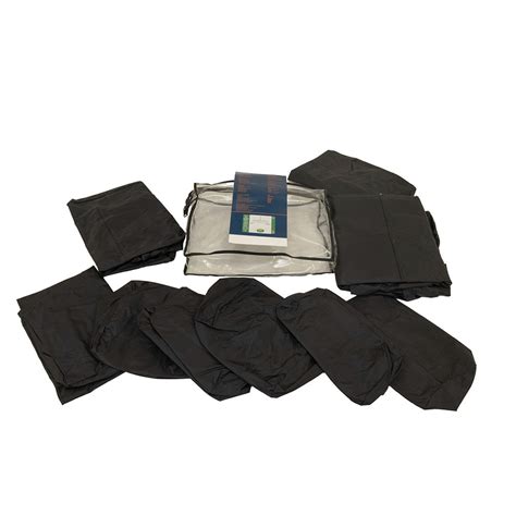 Vplws0229pvj Genuine Rear 6040 Split Seat Covers Ebony Black