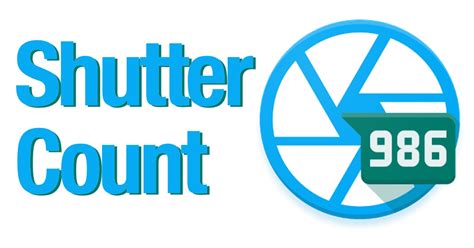 Shutter Count An App To Know The Photos Shot With Your Sony Or Nikon