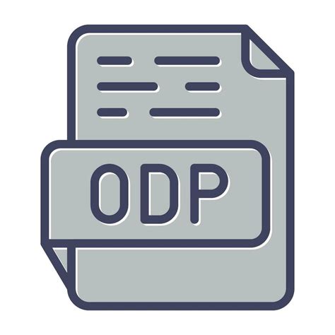 Odp Vector Icon 36921930 Vector Art At Vecteezy