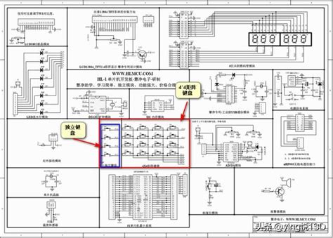 4x4矩阵键盘工作原理及扫描程序单片机学习第四课——行列式键盘 Csdn博客