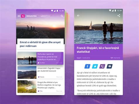 Android 新闻界面设计40个创意新闻app界面ui设计 Csdn博客