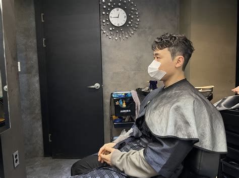 평촌역 미용실 크라운맨즈 여름쌤 남자 가일펌 후기 네이버 블로그