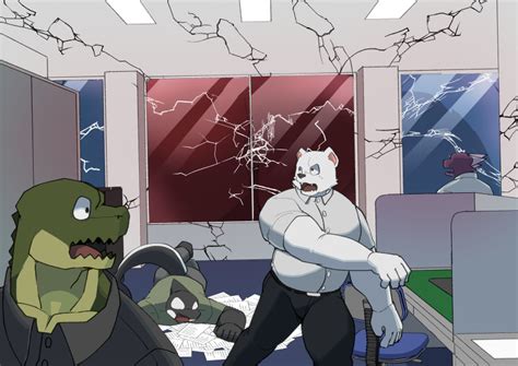 Rule 34 Absurd Res Anthro Big Penis Bodily Fluids Cetacean Close Up Clothing Desk Dolphin