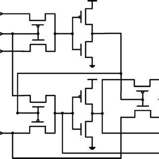 4 Transistor XOR XNOR Circuits Download Scientific Diagram