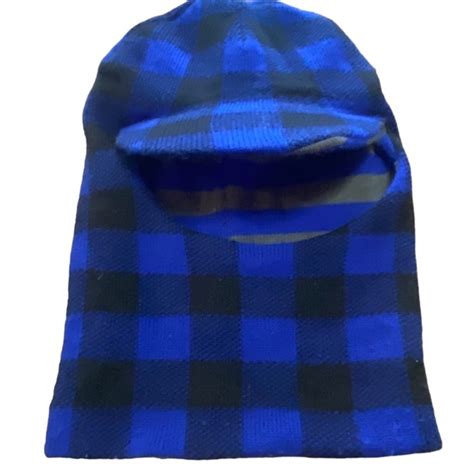 Accessories Plaid Balaclava Stripe Tobaggan Sweater Sock Hat Osfm