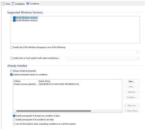 How To Add Prerequisites To A Visual Studio Setup Project