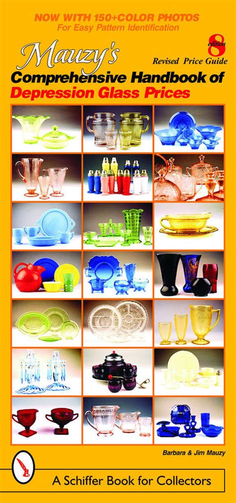 Mauzys Handbook Of Depression Glass Prices By Barbara And Jim Mauzy